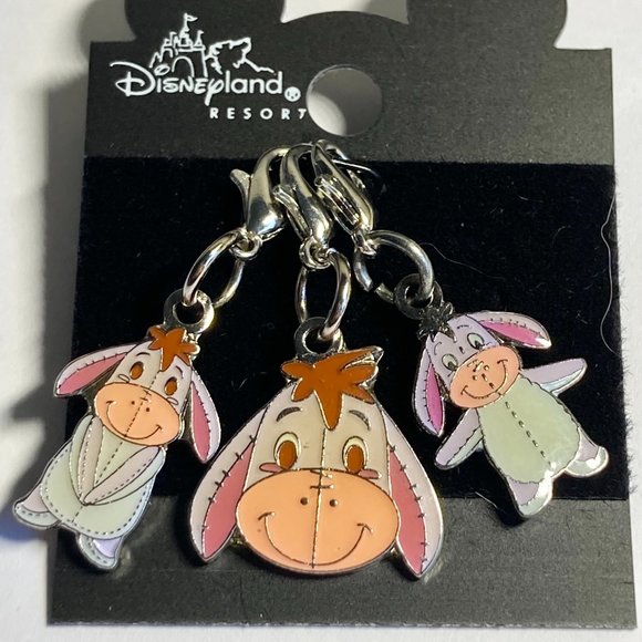 Disney | Jewelry | Vintage Disney Eeyore Pooh Charm Lot Of 3 Charms ...
